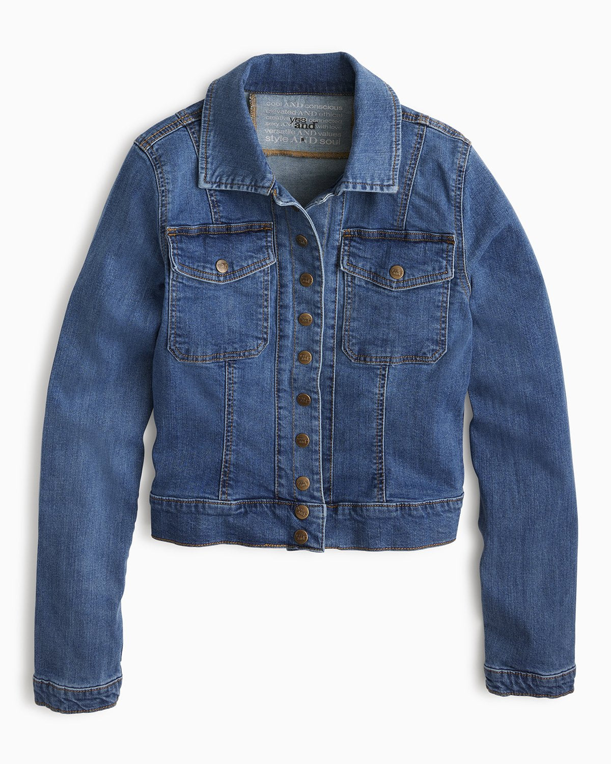 Organic Denim Jacket | YesAnd Apparel